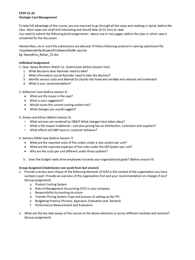 EPGP STCM Elective Guideline | PDF | Economies | Business Economics