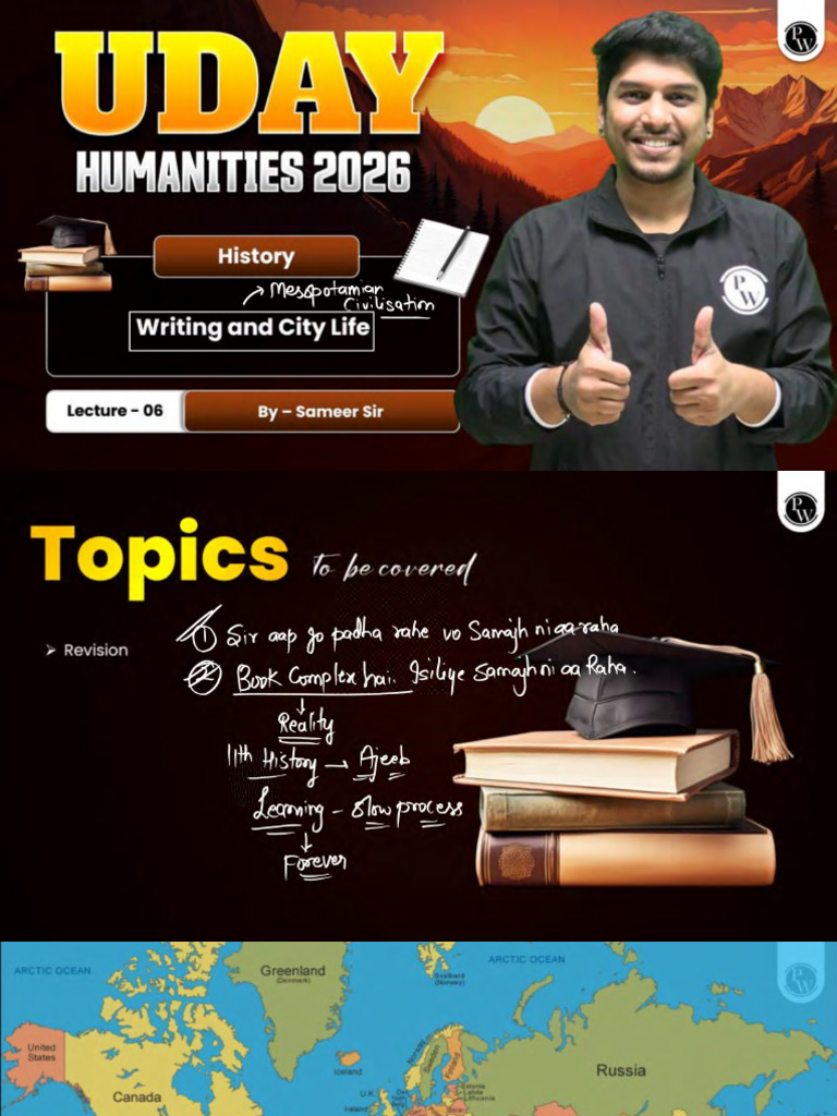 Writing and City Life 06 - Class Notes - UDAY HUMANITIES 2026 (Class ...