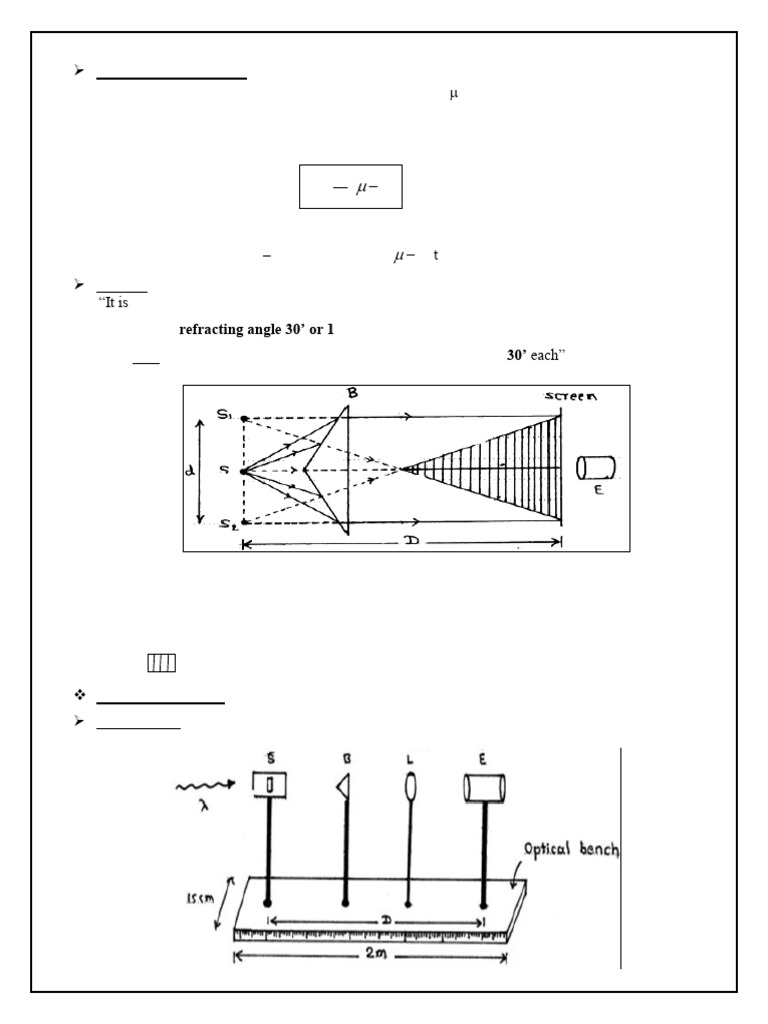 Interference and Diffraction | PDF | Angular Resolution | Diffraction