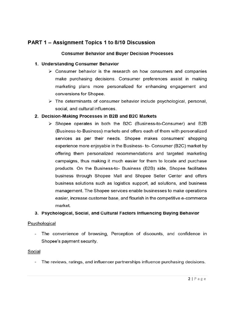 Strategic Marketing Insights On Understanding Consumer Behavior and ...