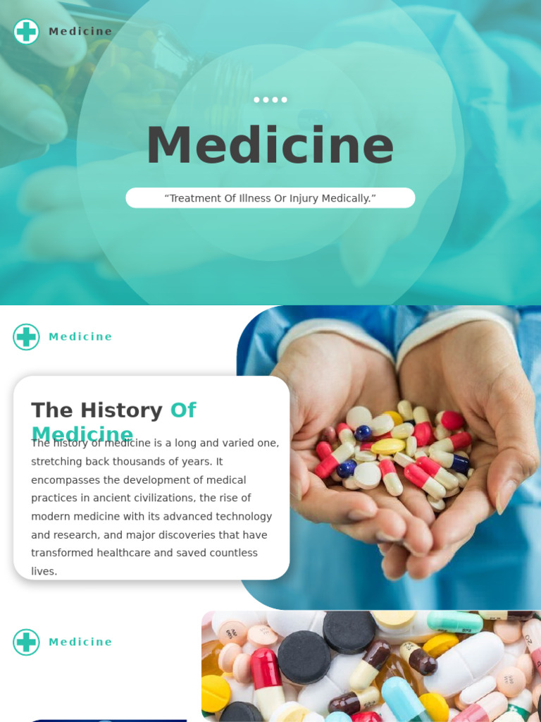 SlideEgg - 46559-Free PowerPoint Templates Medicine | PDF | Medicine ...