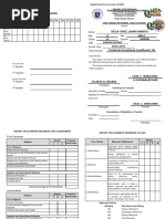 Aral Reading Program Attendance Sheet | PDF