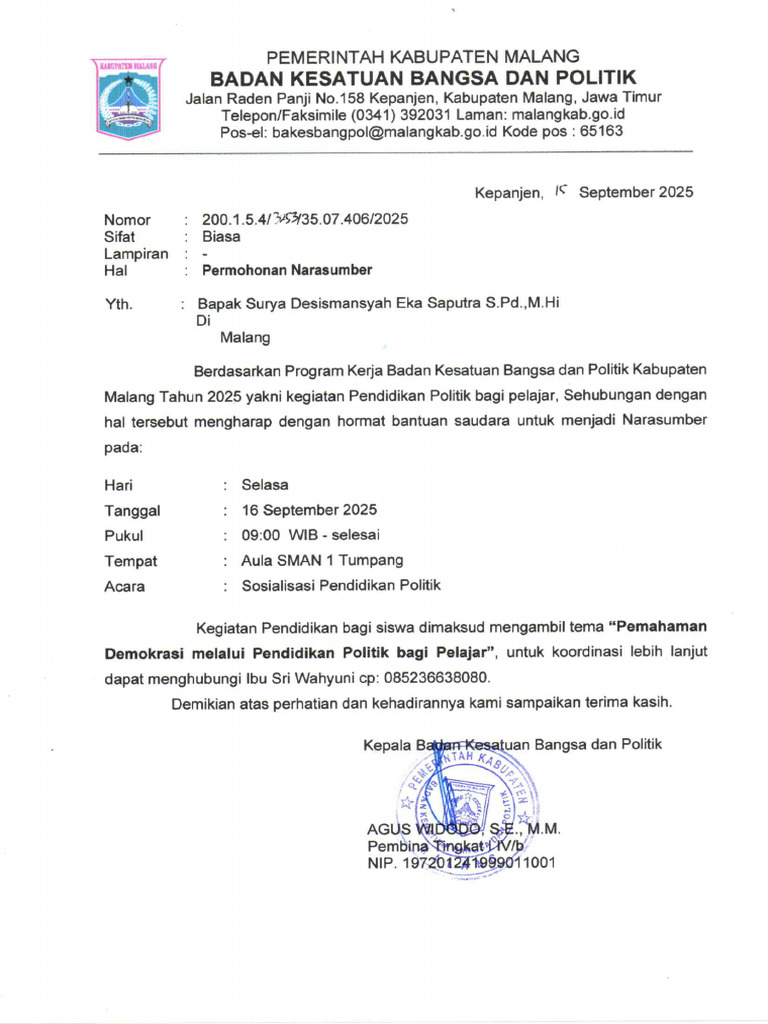 Permohonan Narsum | PDF