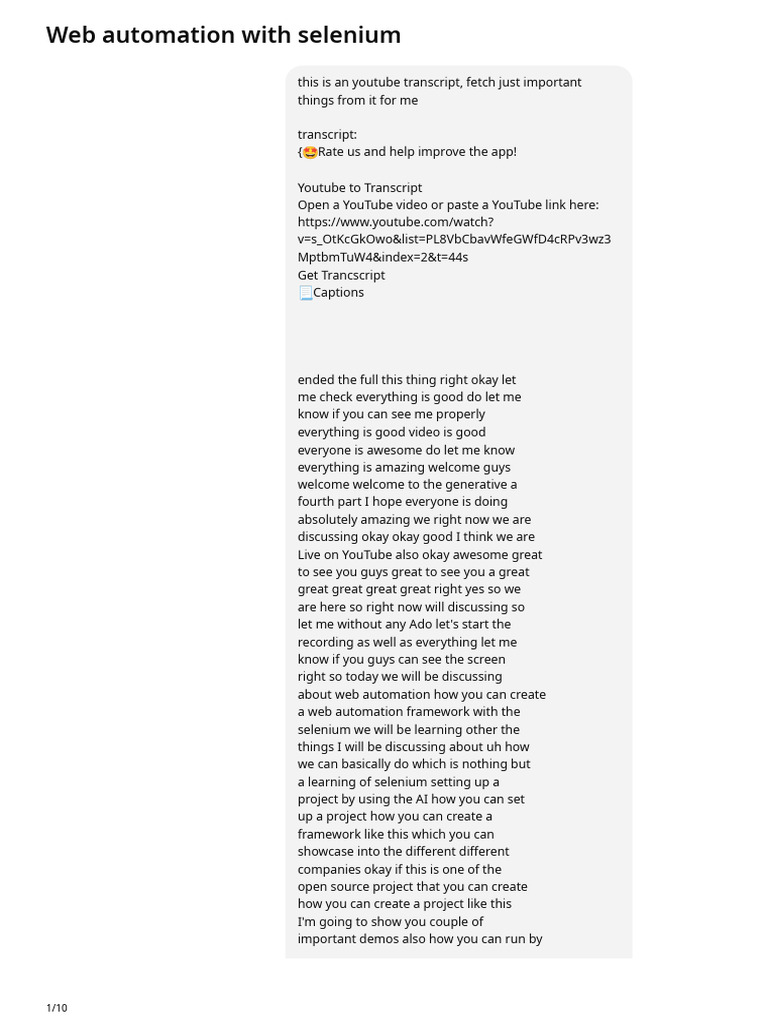 Web Automation With Selenium - Pramod Part 2 | PDF | Artificial Intelligence | Intelligence (AI ...
