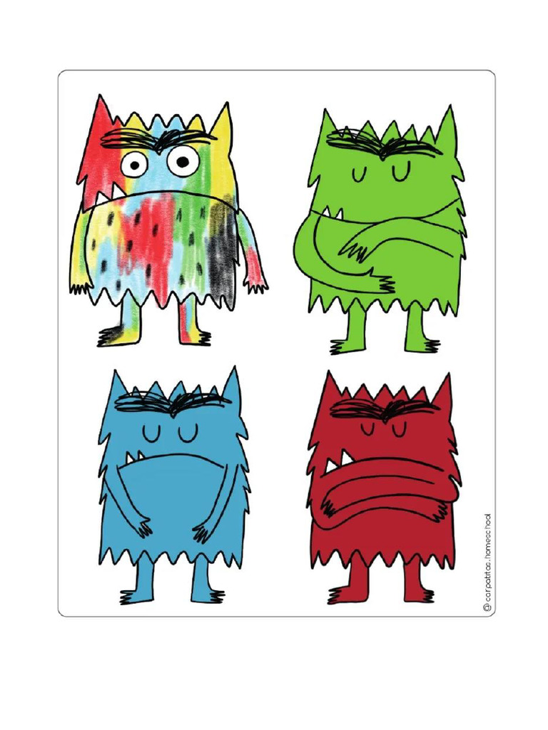 Monstruo Colores 2 | PDF