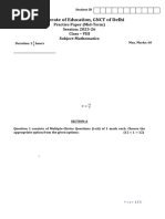 Questions Math 1 | PDF