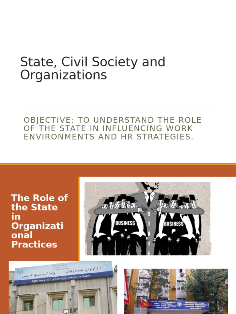 State and Organizations | PDF | Employment | Occupational Safety And Health