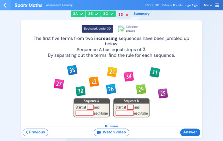 Analyzing Two Increasing Sequences | PDF