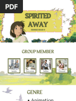 Spirited Away: Symbolism and Themes | PDF