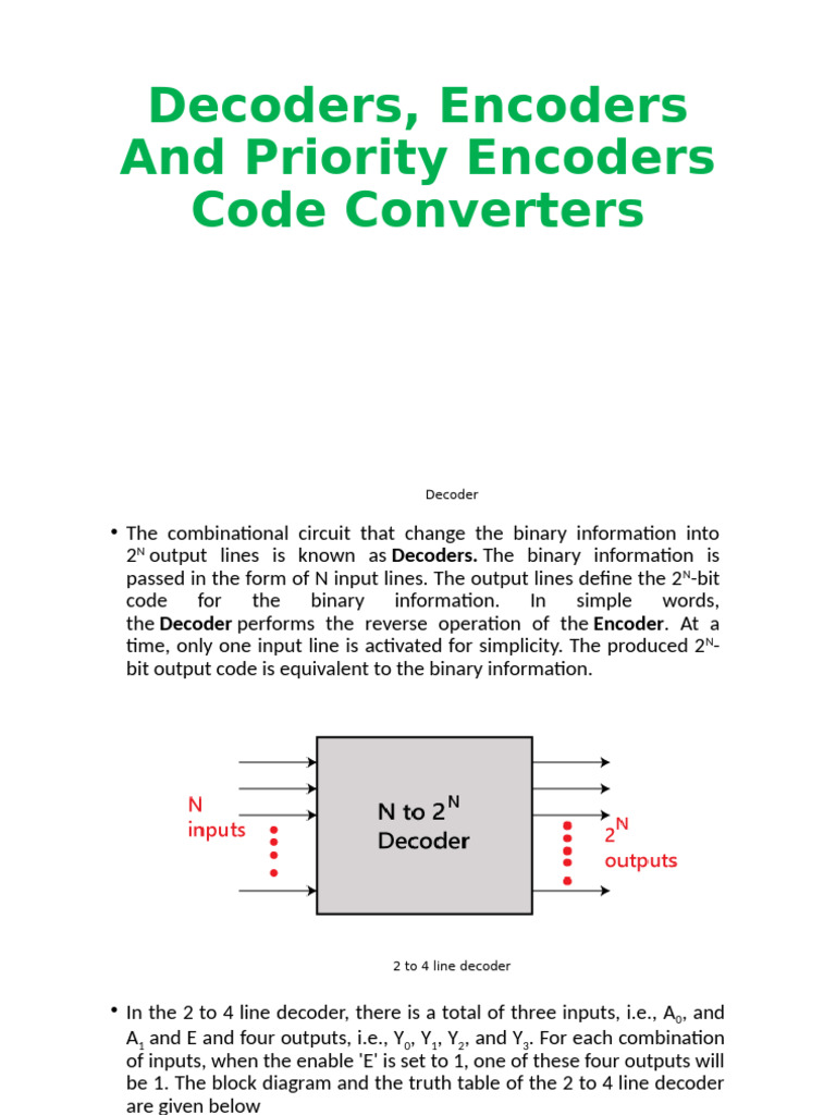 Unit Iii - Combinational Digital Circuits - II | PDF | Arithmetic ...