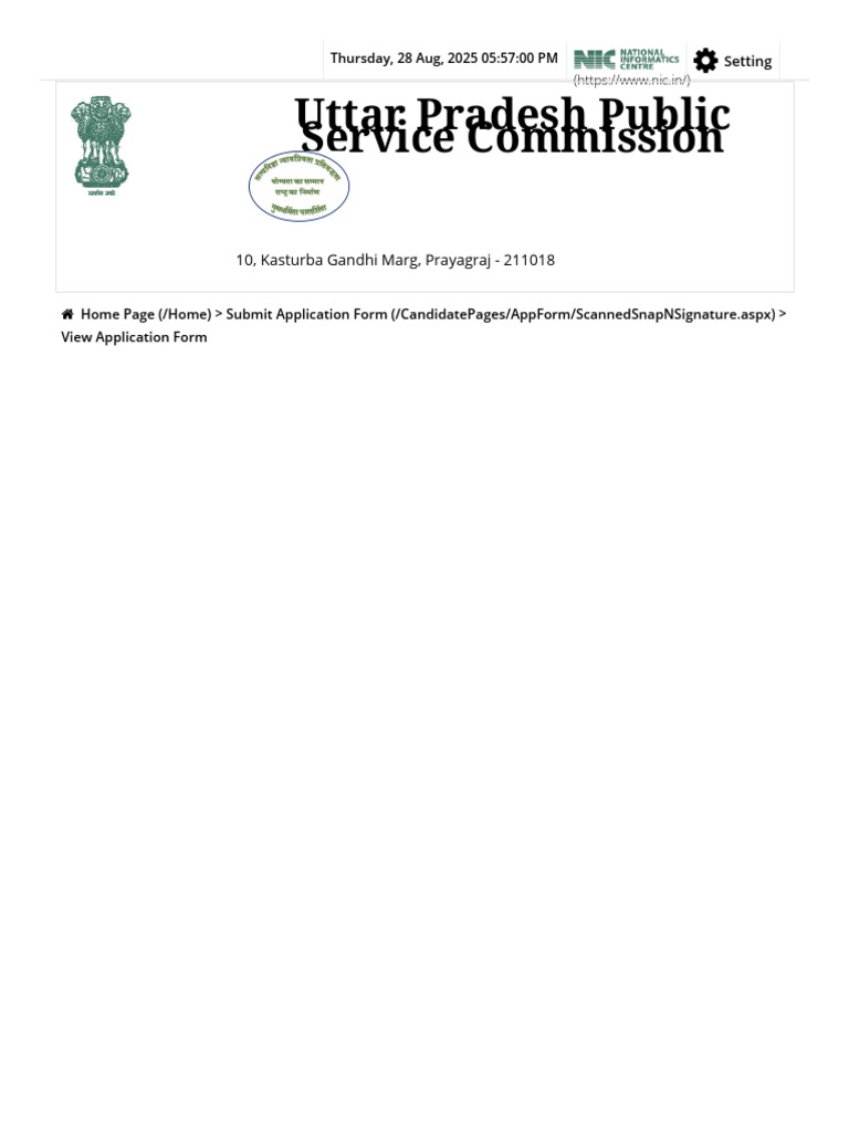 View Application Form | PDF