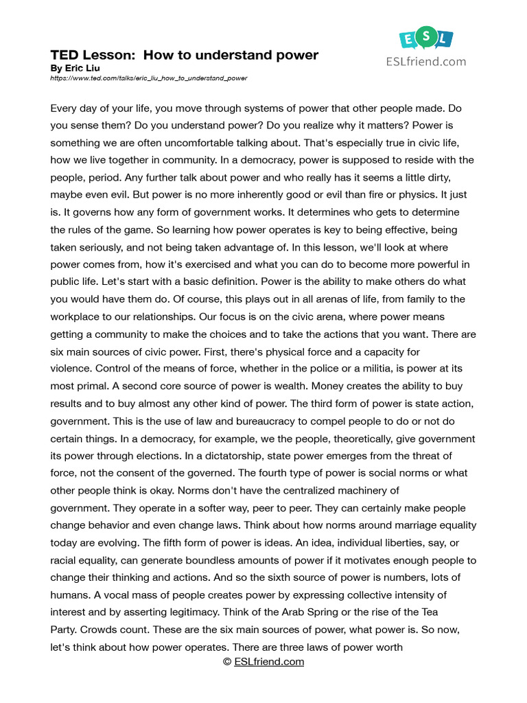 Understanding Civic Power Dynamics | PDF | Citizenship | Social Psychology