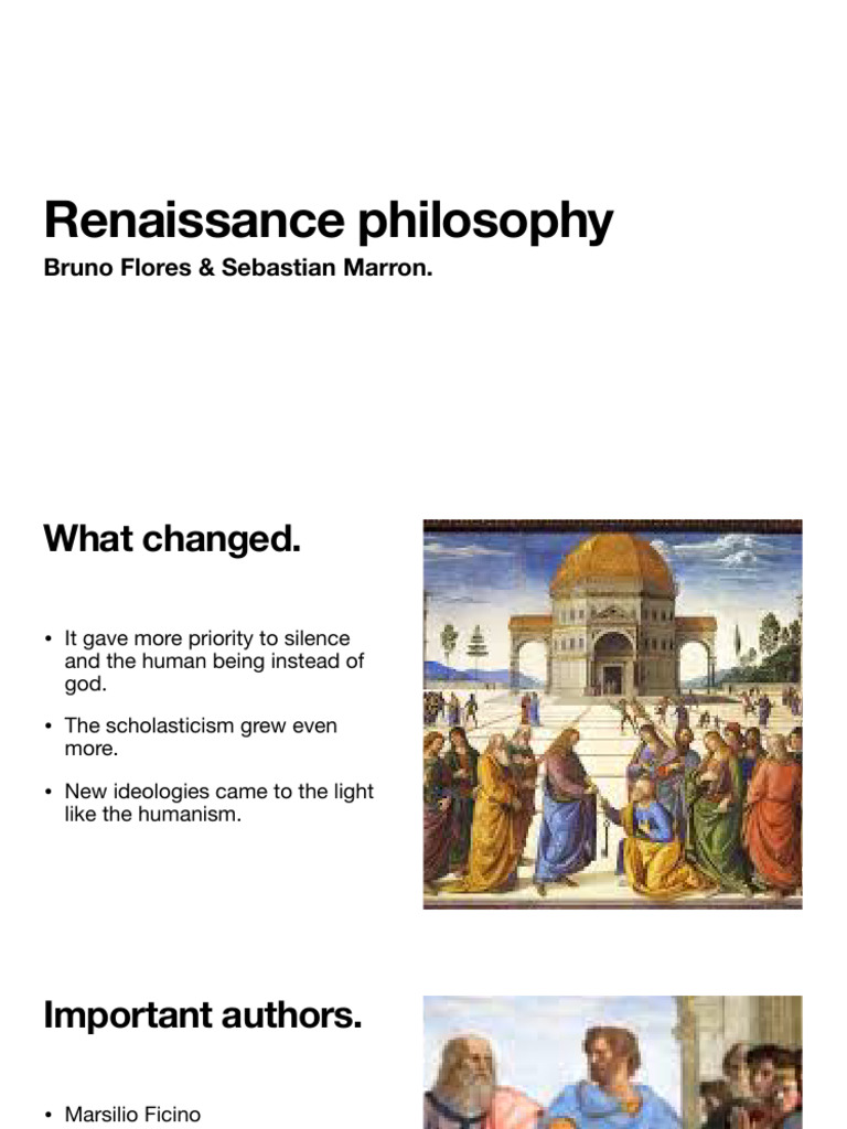 Renaissance Philosophy. | PDF