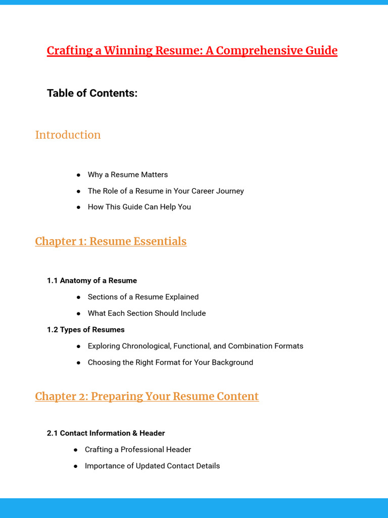 Ultimate Resume Crafting Guide | PDF | Résumé