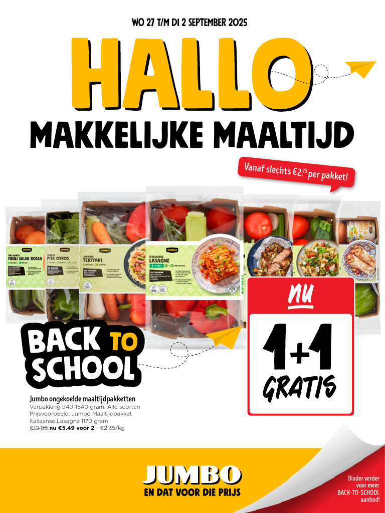 Jumbo BE Instore Folder Week 35 | PDF