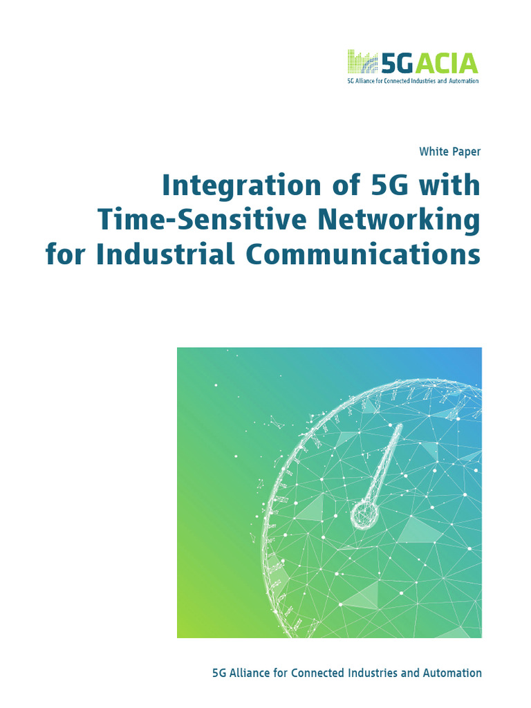 5G Acia TSN | PDF | Programmable Logic Controller | Computer Network