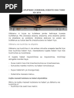 Ushairi Wa Kiswahili | PDF