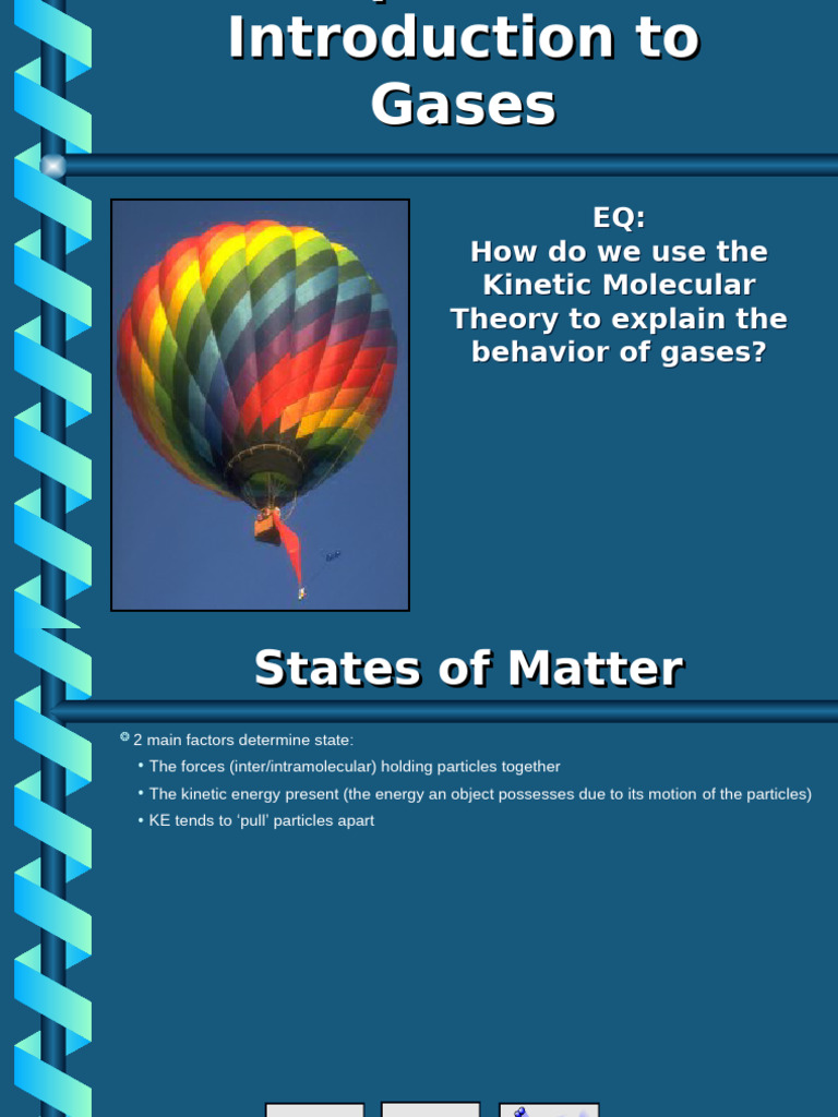 Intro To Gases and Gas Laws | PDF | Gases | Pressure