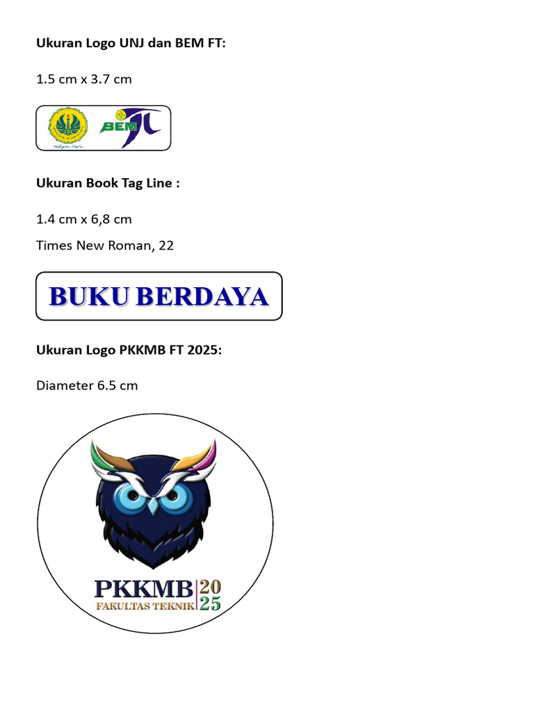 Ukuran Logo | PDF