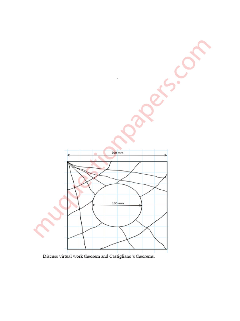 Mechanics of Solids Exam Questions | PDF | Classical Mechanics ...