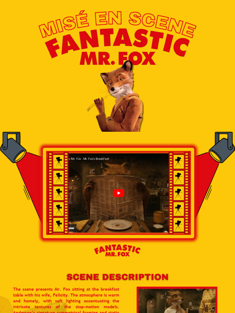 Analyzing the Breakfast Scene in "Fantastic Mr. Fox" | PDF | Animation ...