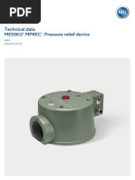 Pressure Relief Device Messko-Data Sheet | PDF | Electrical Connector ...