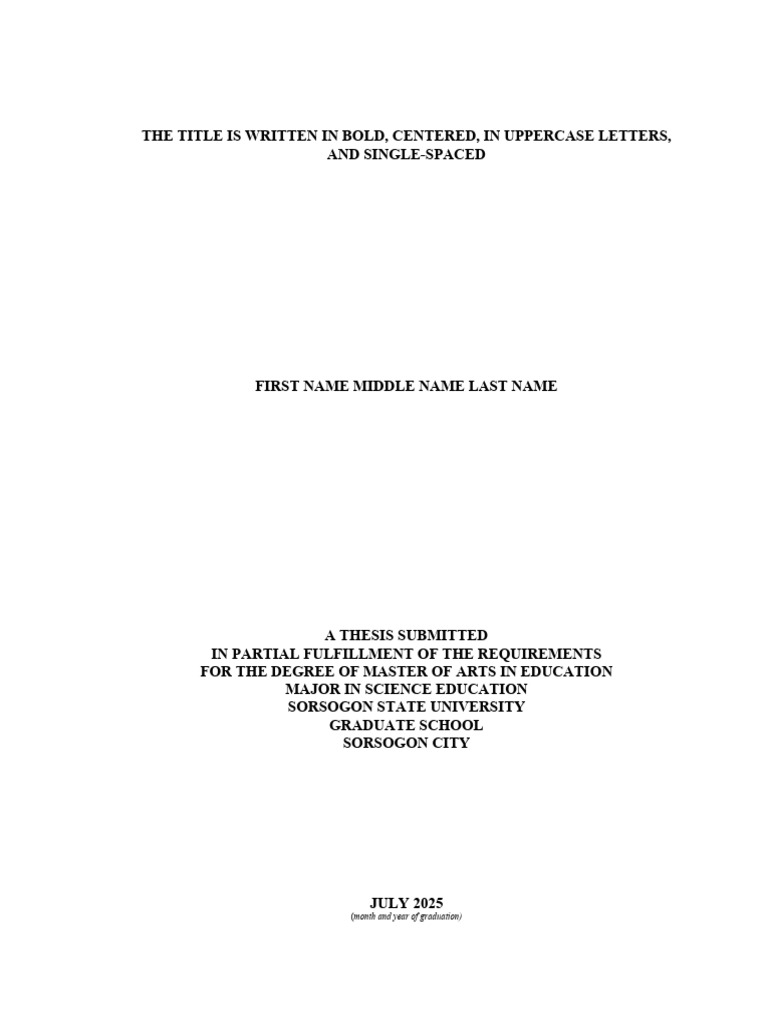 Thesis & Dissertation Imrad Format | PDF | Theory | Statistics