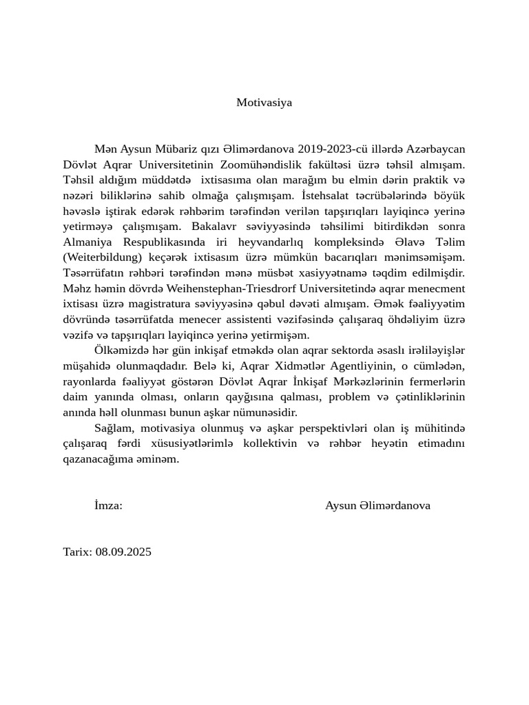 Motivasiya 2 | PDF
