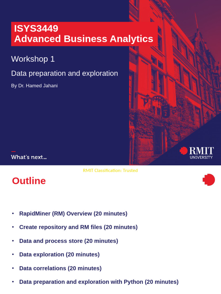 Advanced Business Analytics - T - 01 | PDF | Software Engineering ...