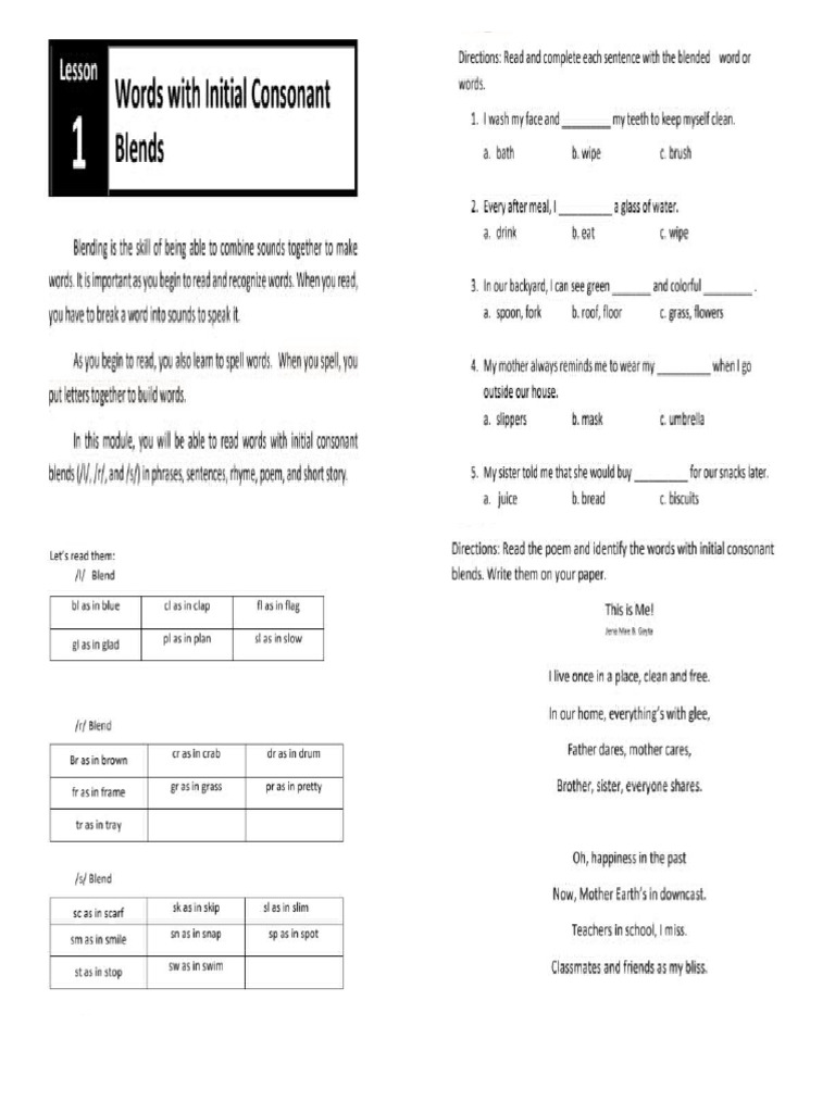 Activity Sheet English 3 | PDF