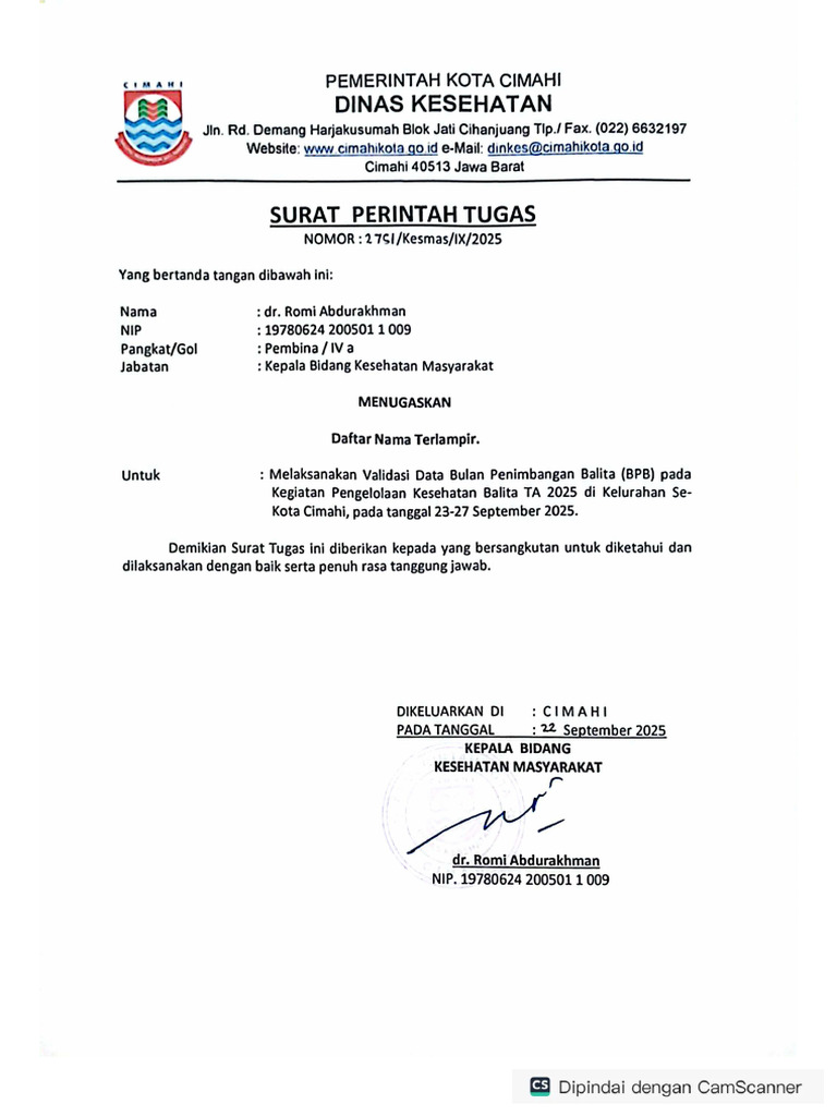 Surtug Validasi BPB | PDF