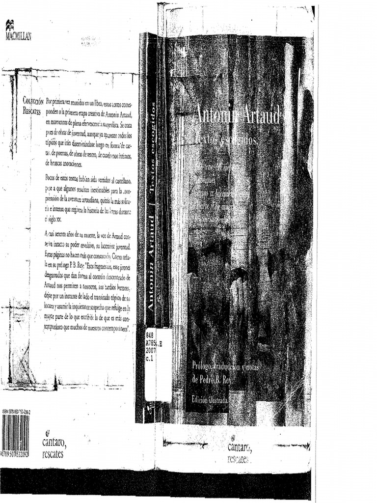 Artaud Cartas A Jacques Riviere | PDF