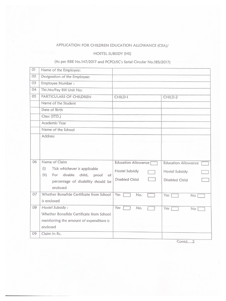 Tuition Fees Form 2025 | PDF