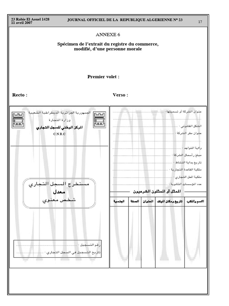 Annexe 6 | PDF