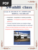 Swahili Time Translations Guide | PDF