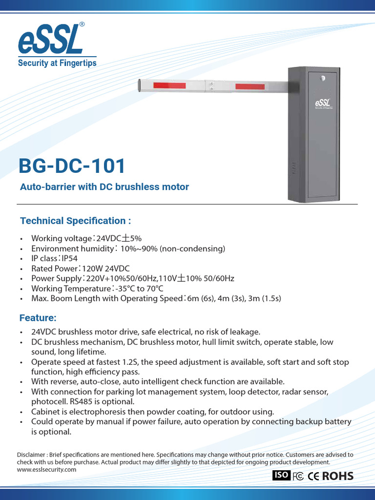 BG DC 101 | PDF