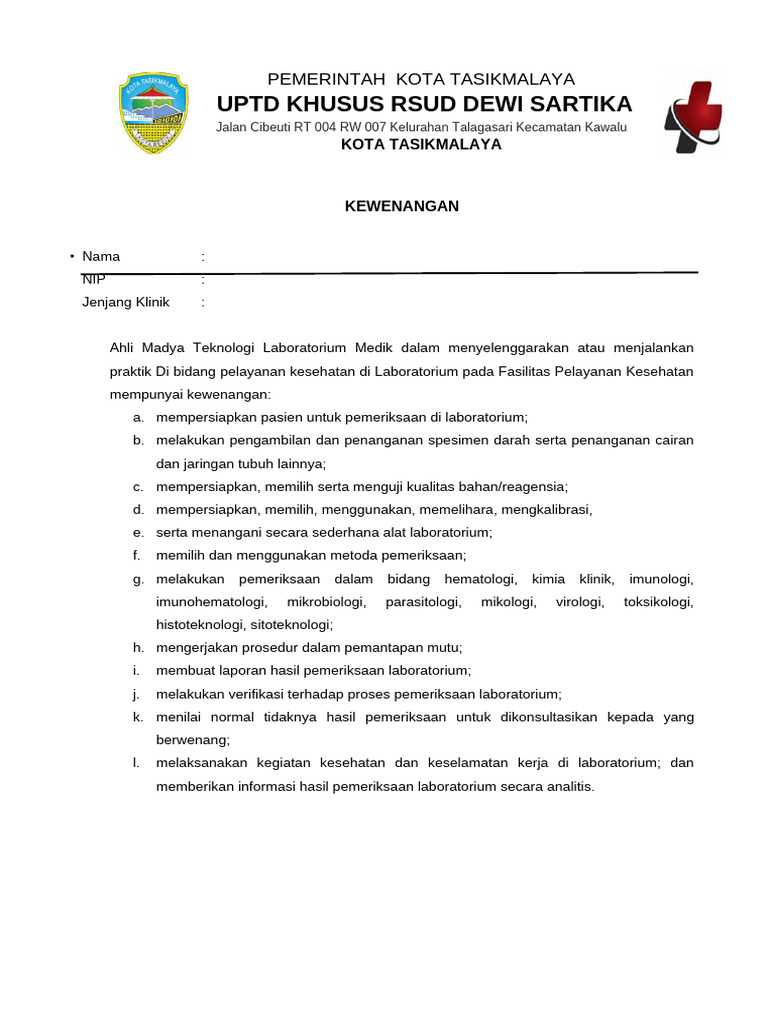 Kewenangan Atlm | PDF