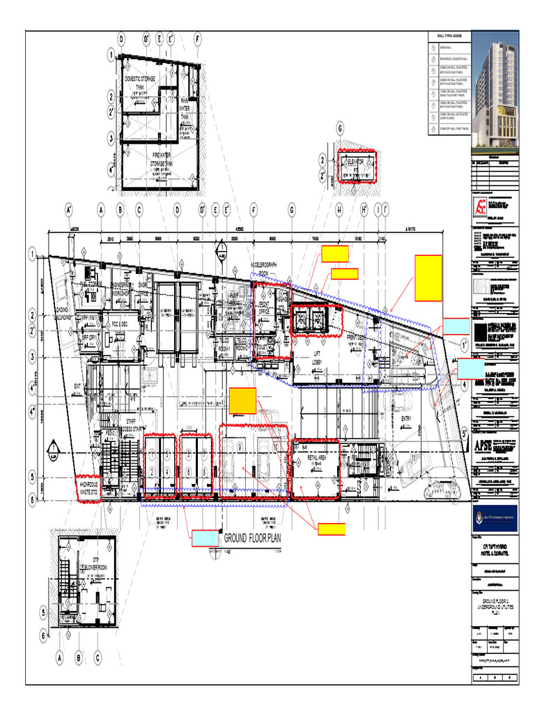 Mark Up Plans | PDF | Building Technology | Building Engineering