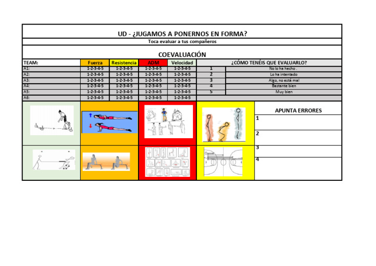 Coeva - Jugamos A Ponermos en Forma | PDF
