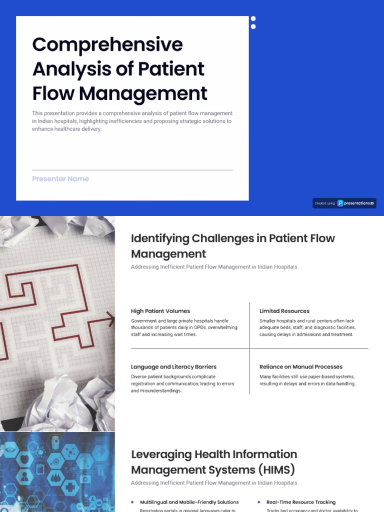 Improving Patient Flow in Indian Hospitals | PDF