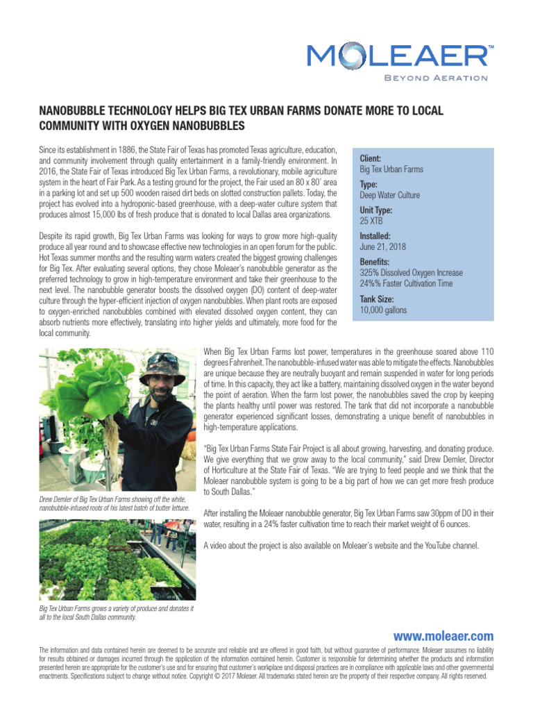 Big Tex Farms - Case Study - WEB | PDF | Urban Agriculture | Greenhouse