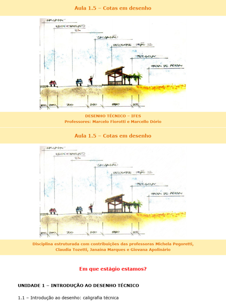 Cotas em Desenho Técnico: Guia Prático | PDF | Desenho