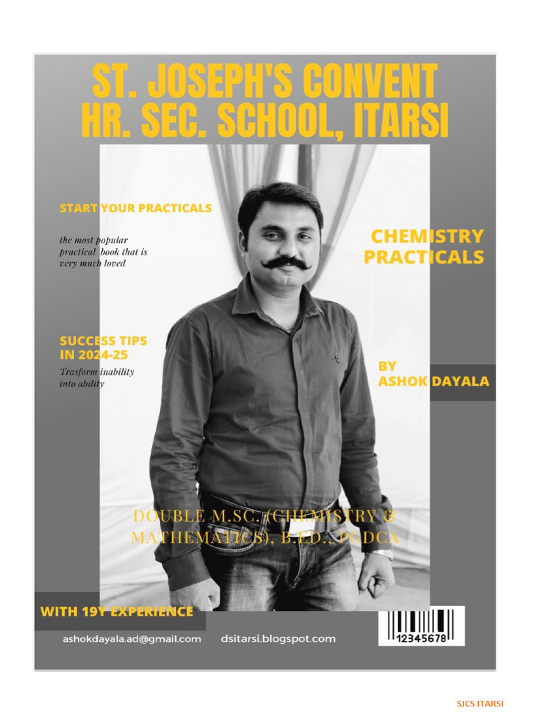 Class-11th Chemistry Practicals | PDF | Ammonium | Titration