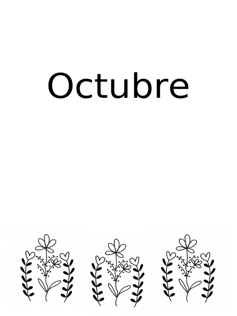 Caratulas Meses | PDF