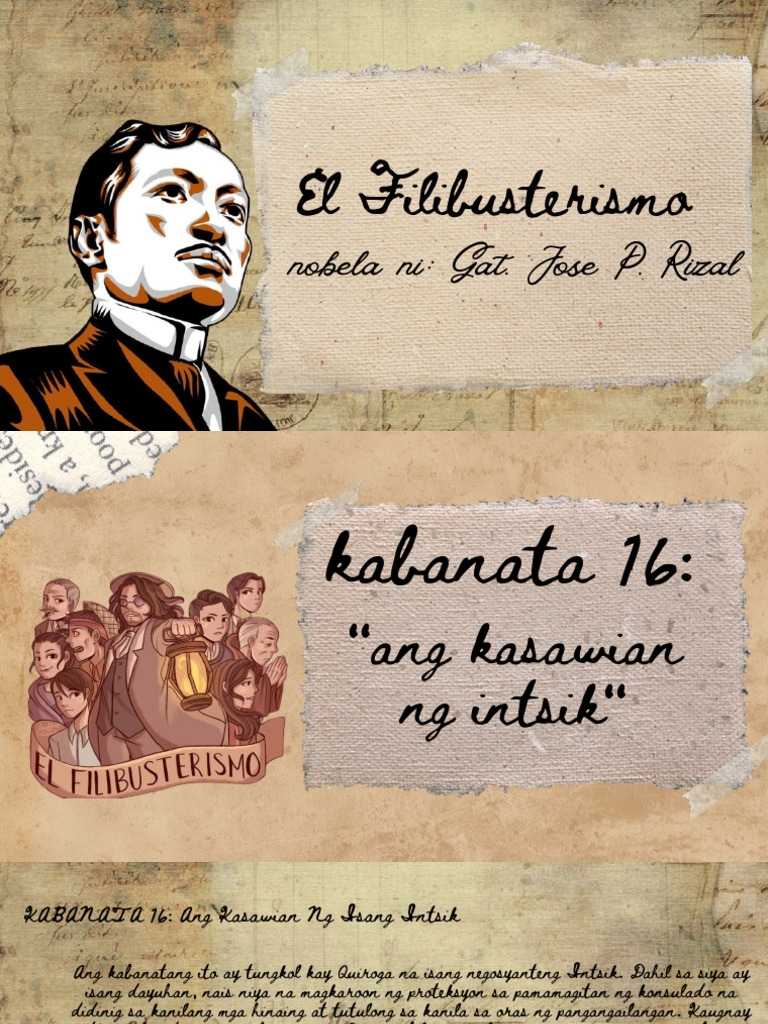 El Filibusterismo Kabanata 16 Ang Kasawian NG Instik - 20250923 ...
