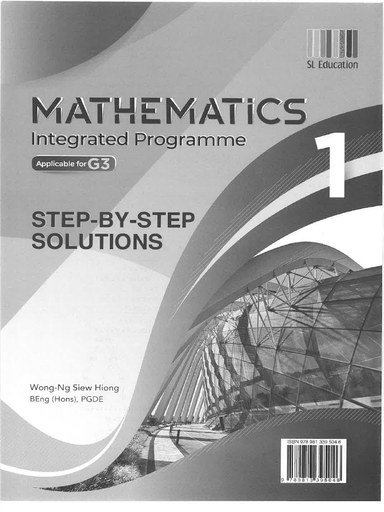 Sec 1 16 Math Solution Book | PDF