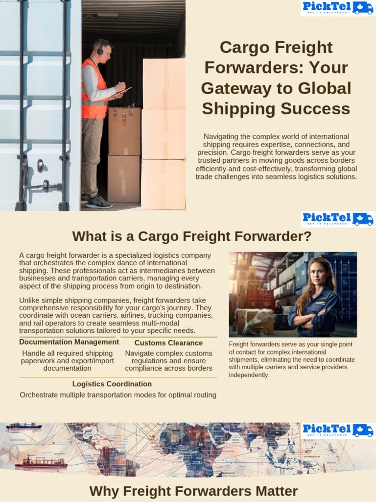 Cargo Freight Forwarders: Your Gateway To Global Shipping Success | PDF ...