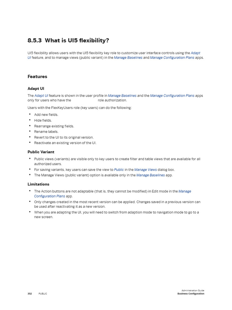169 What Is UI5 Flexibility | PDF