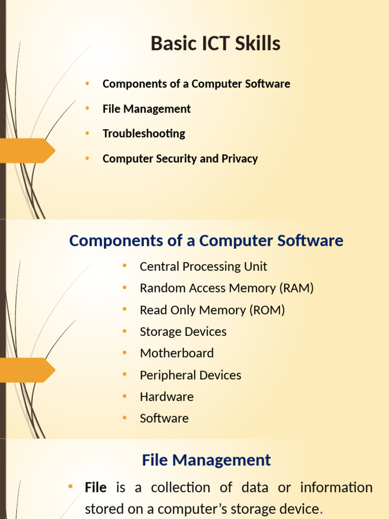 Unit 3. Ict Skills | PDF