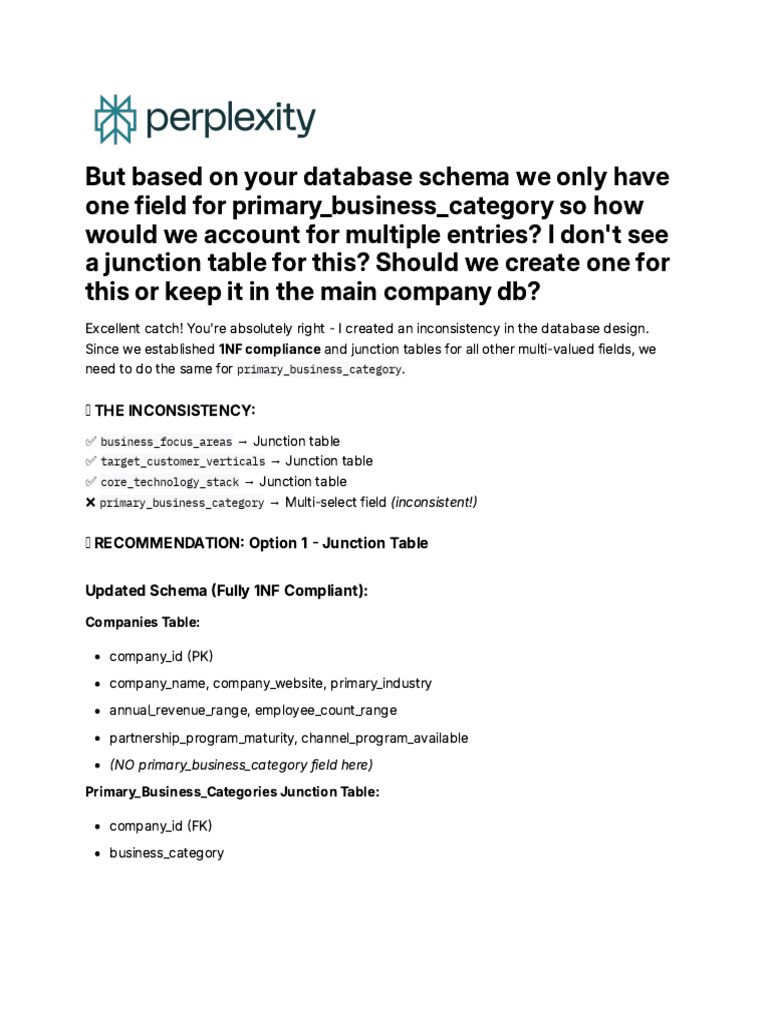 Fixing Database Design Inconsistency | PDF | Databases | Comma ...